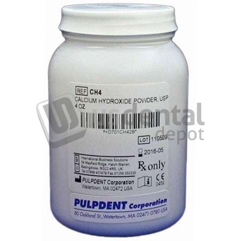 CALCIUM HYDROXIDE PWD 4OZ | PULPDENT # CH4 | US Dental Depot