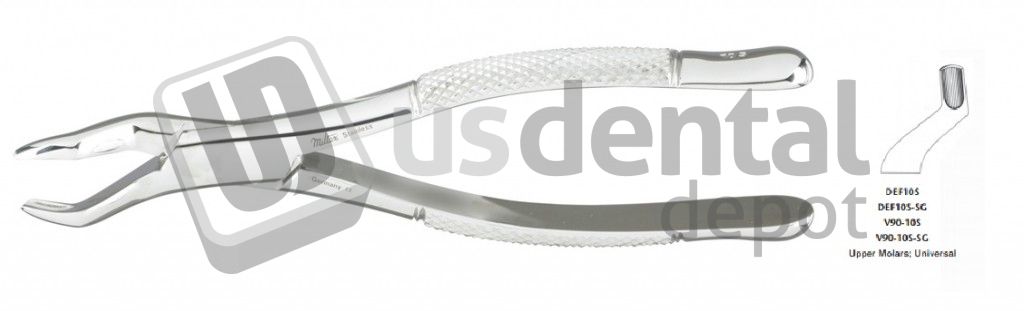 #10S EXTRACTION FORCEPS EA | Integra Miltex # DEF10S | US Dental Depot