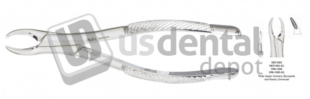 #150EXTRACTION FORCEPS | Integra Miltex # DEF150S | US Dental