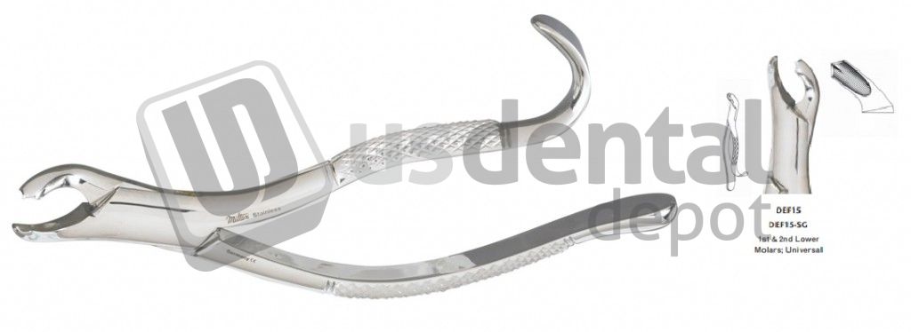 #15 EXTRACTION FORCEPS EA | Integra Miltex # DEF15 | US Dental Depot