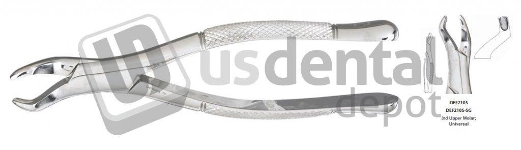 #210S EXTRACTING FORCEPS | Integra Miltex # DEF210S | US Dental Depot