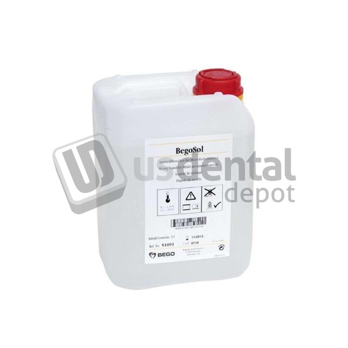 BEGOSOL MIXING LIQUID - 5LITER | BEGO # 51091 | US Dental Depot