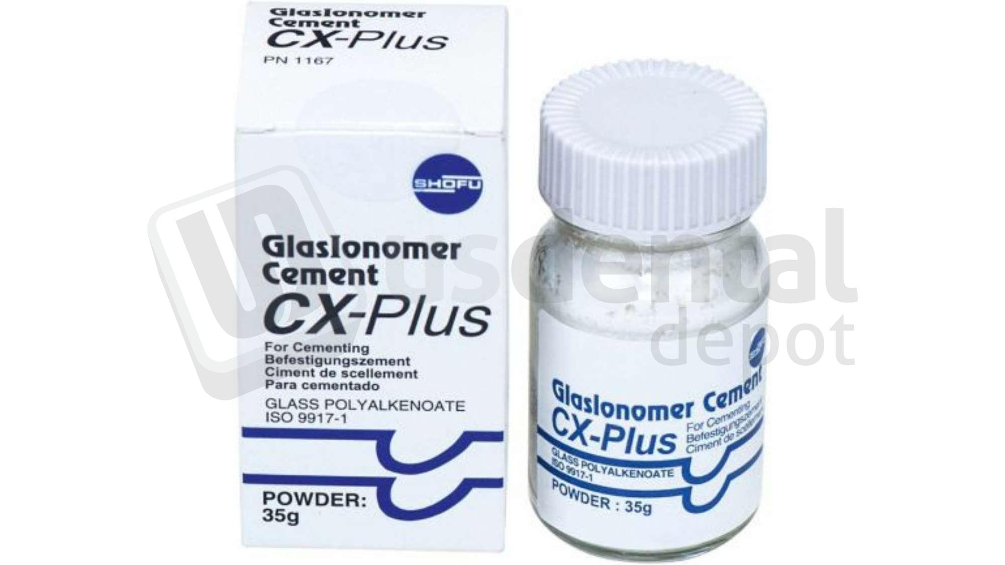 G.I. CX PLUS POWDER-15G | SHOFU # 1167 | US Dental Depot
