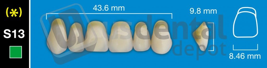 DENTURE TEETH | DAVINCI # A | US Dental Depot
