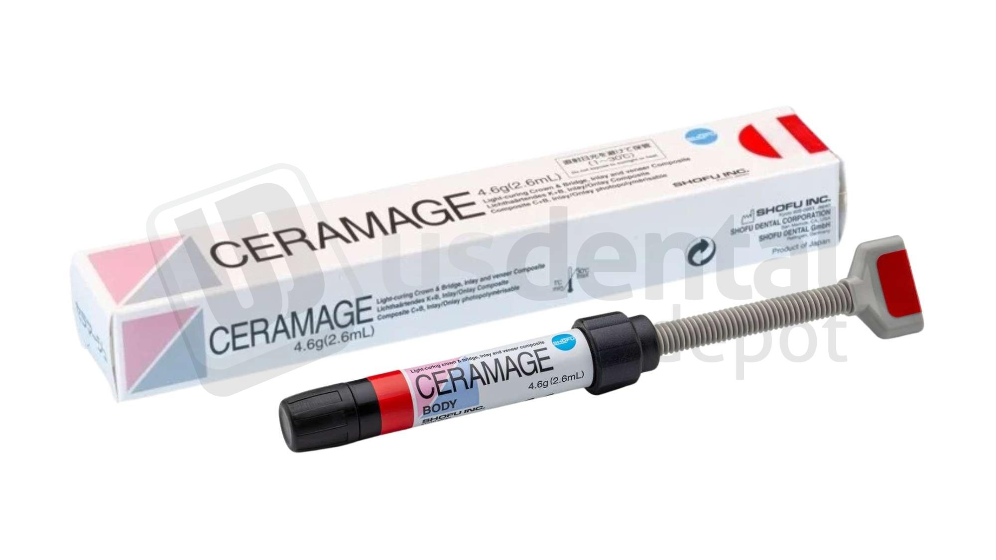 CERAMAGE WHITENING SHADES BODY W1B 4.6G | SHOFU # 1925 | US Dental Depot
