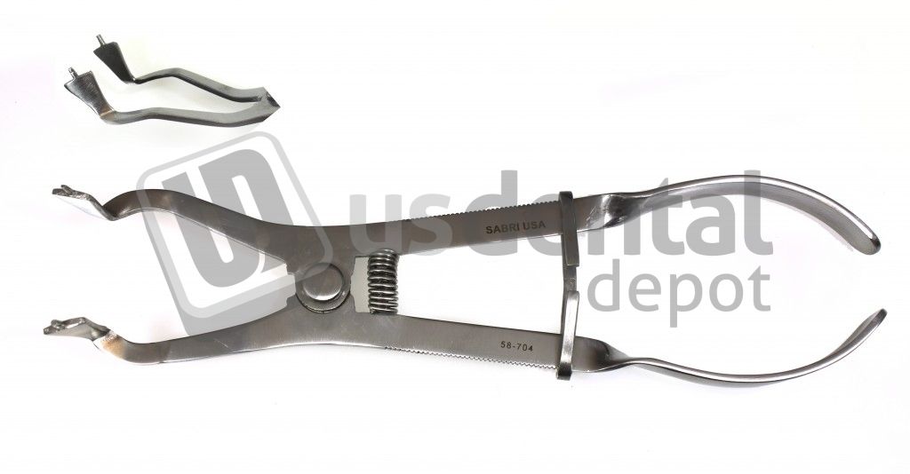 RUBBER DAM FORCEPS IVORY | ECCO # 113703 | US Dental Depot