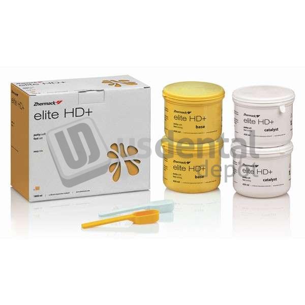 ELITE HD+PUTTY FAST 4X450ML | ZHERMACK # C203012 | US Dental Depot