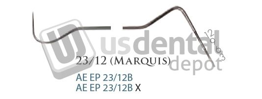 EXPLORER-PROBE 23/12 (BLACK) | AMERICAN EAGLE # AEEP23/12B | US Dental ...