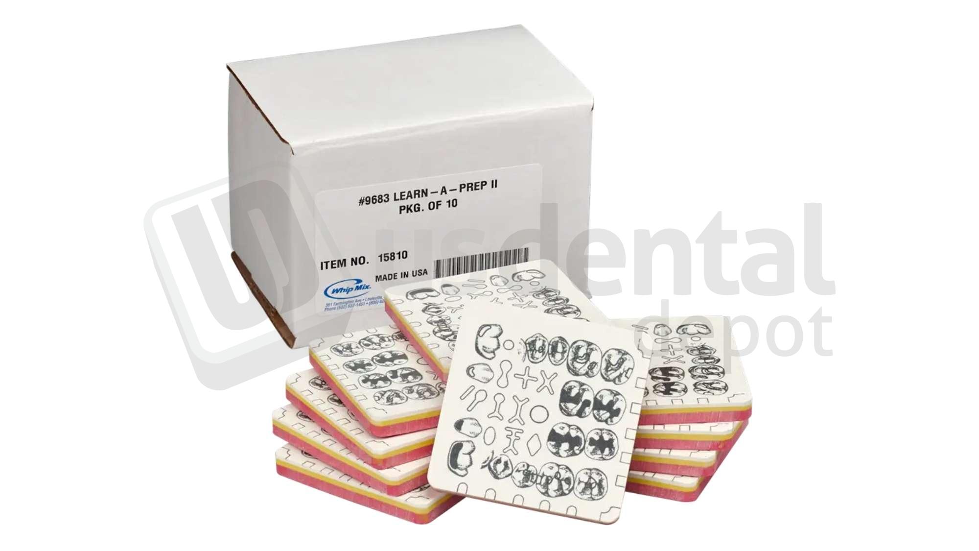 #9683 LEARN A PREP II PK 10 | WHIP MIX # 15810 | US Dental Depot