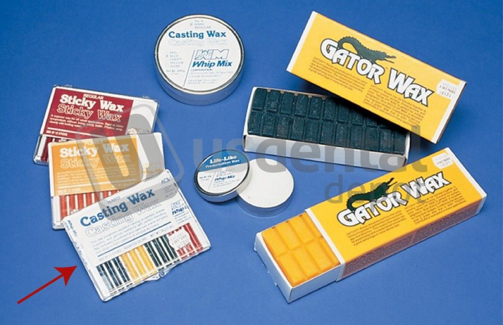 CASTING WAX GREEN HARD BOX 120 | WHIP MIX # 10456 | US Dental Depot