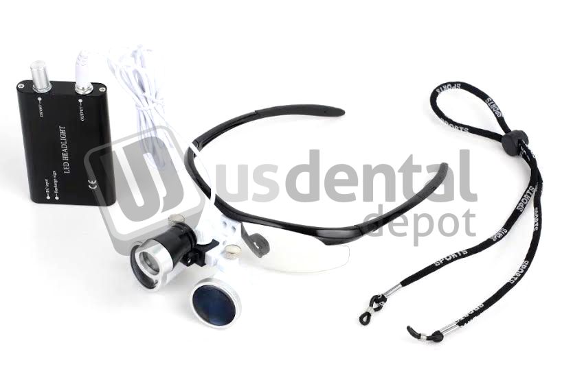 NOBUYUKI LOUPE-2.5X-R LED BLCK | NOBUYUKI # | US Dental Depot