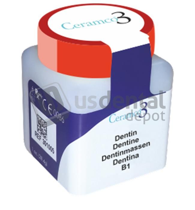 CERAMCO-3 DENTIN 1OZ BOTTLE A3 | CERAMCO # 301136 | US Dental Depot