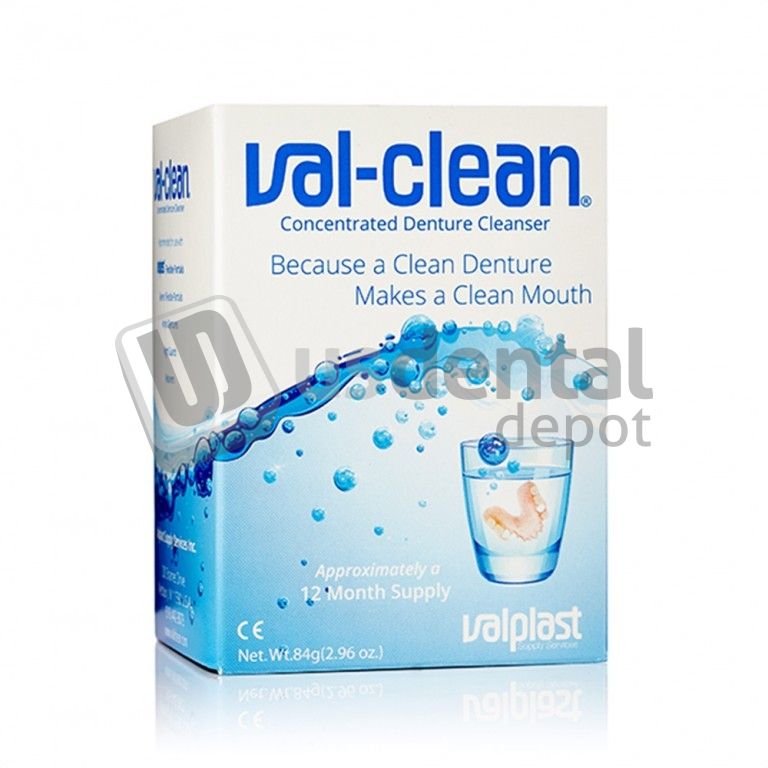 VAL-CLEAN CONC DENTURE CLEANER | VALPLAST # 308-VALCLEA | US Dental Depot