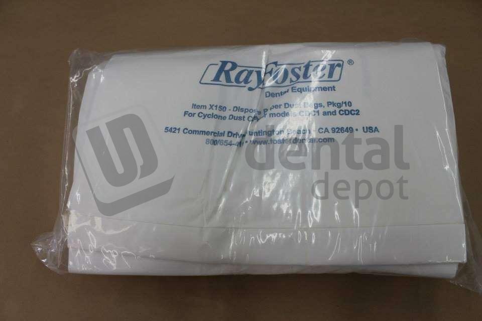 PAPER DUST BAGS #X150 - 10PK | RAY FOSTER # X150 | US Dental Depot