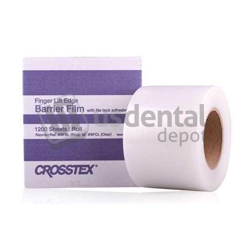 FINGER LIFT BARRIER FILM CLEAR | CROSSTEX # BFCL | US Dental Depot