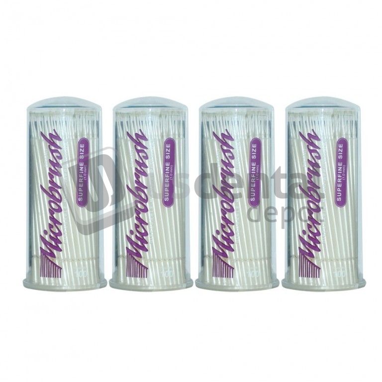 MICROBRUSH APPLI SFINE WTE 400PK | MicroBrush # 470-MSF400 | US Dental ...