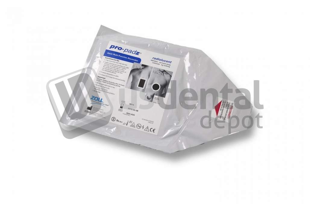 PRO-PADZ SOLID GEL ECTDE 12PK | ZOLL # 8900-4005 | US Dental Depot