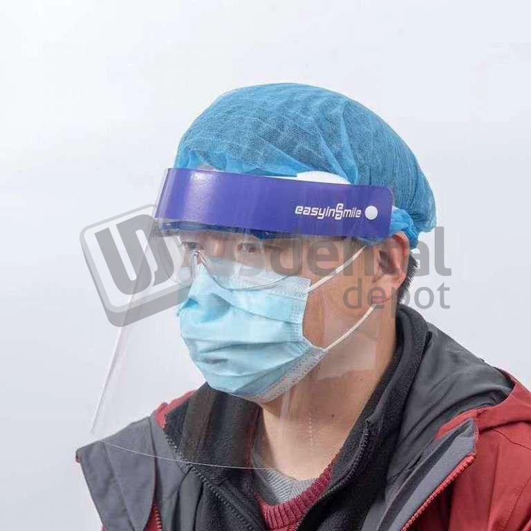 0.25MM THICK FULL FACE SHIELD X2 | EASY-SMILE # face shield | US Dental ...