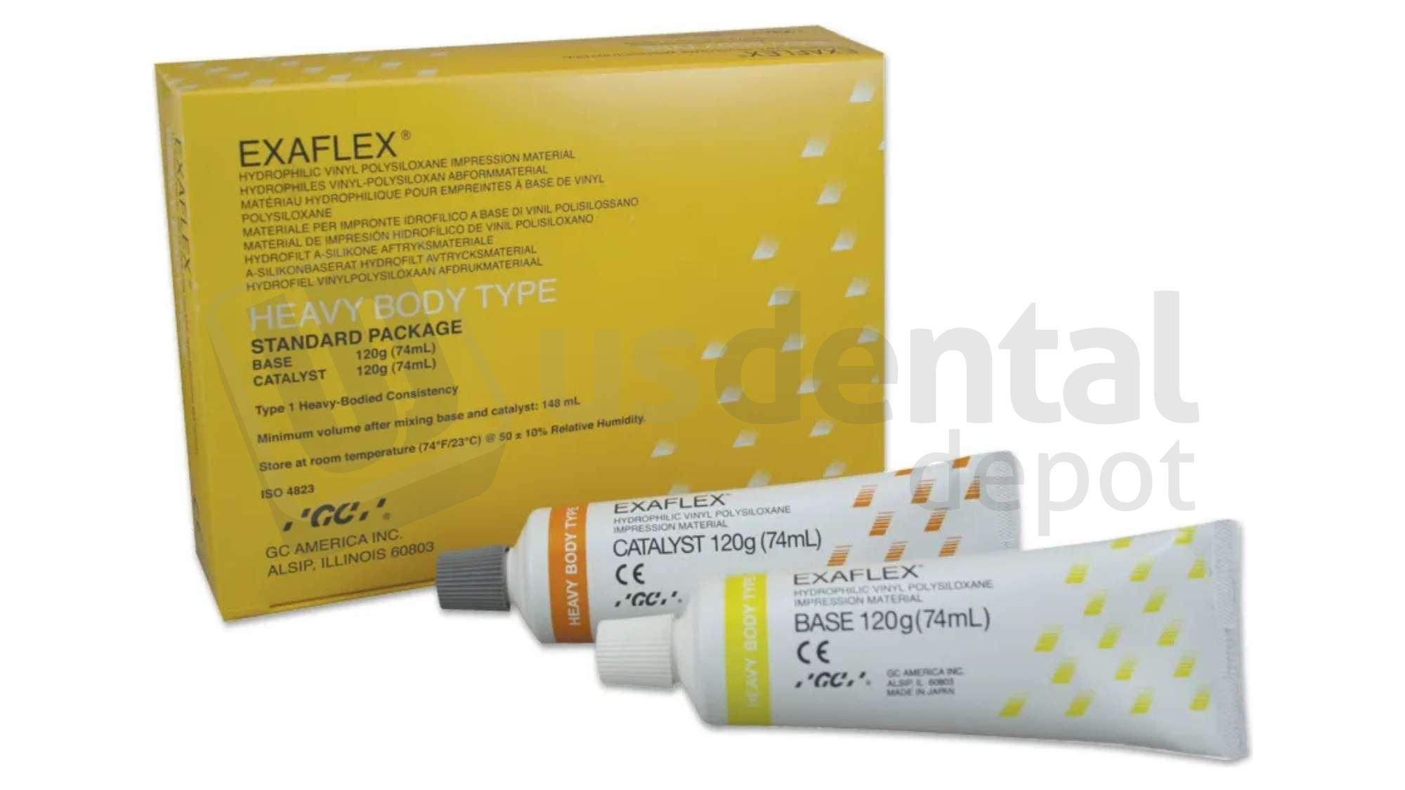 EXAFLEX HEAVY BODY CLINIC PACK (YELLOW) | GC America # 138220 | US ...
