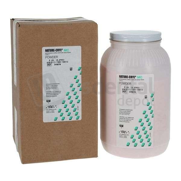 GC America - NATURE-CRYL MC Original Powder 5lb - # 349676 | US Dental ...