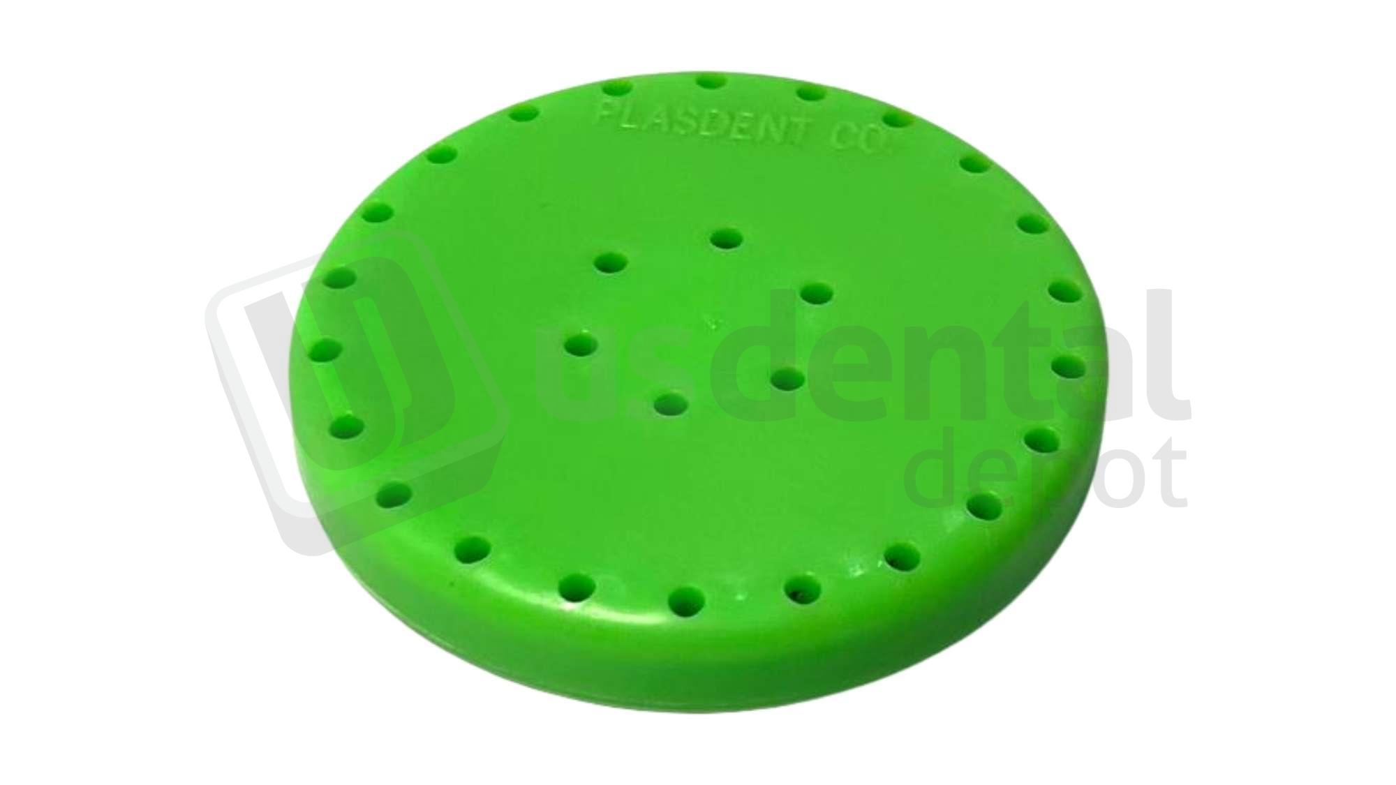 PLASDENT LARGE ROUND BUR BLOCK - NE | PLASDENT # 400BLS-4N | US Dental ...