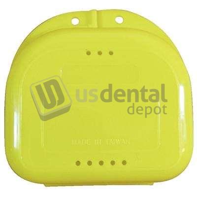 CHROMA RETAINER BOX - BRIGHT YELLOW | PLASDENT # CR2000-3X | US Dental ...