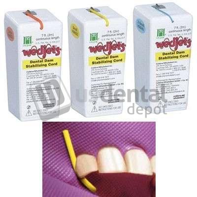 WEDJETS DENTAL DAM STABILIZING CORD | COLTENE WHALADENT # H06524 | US ...