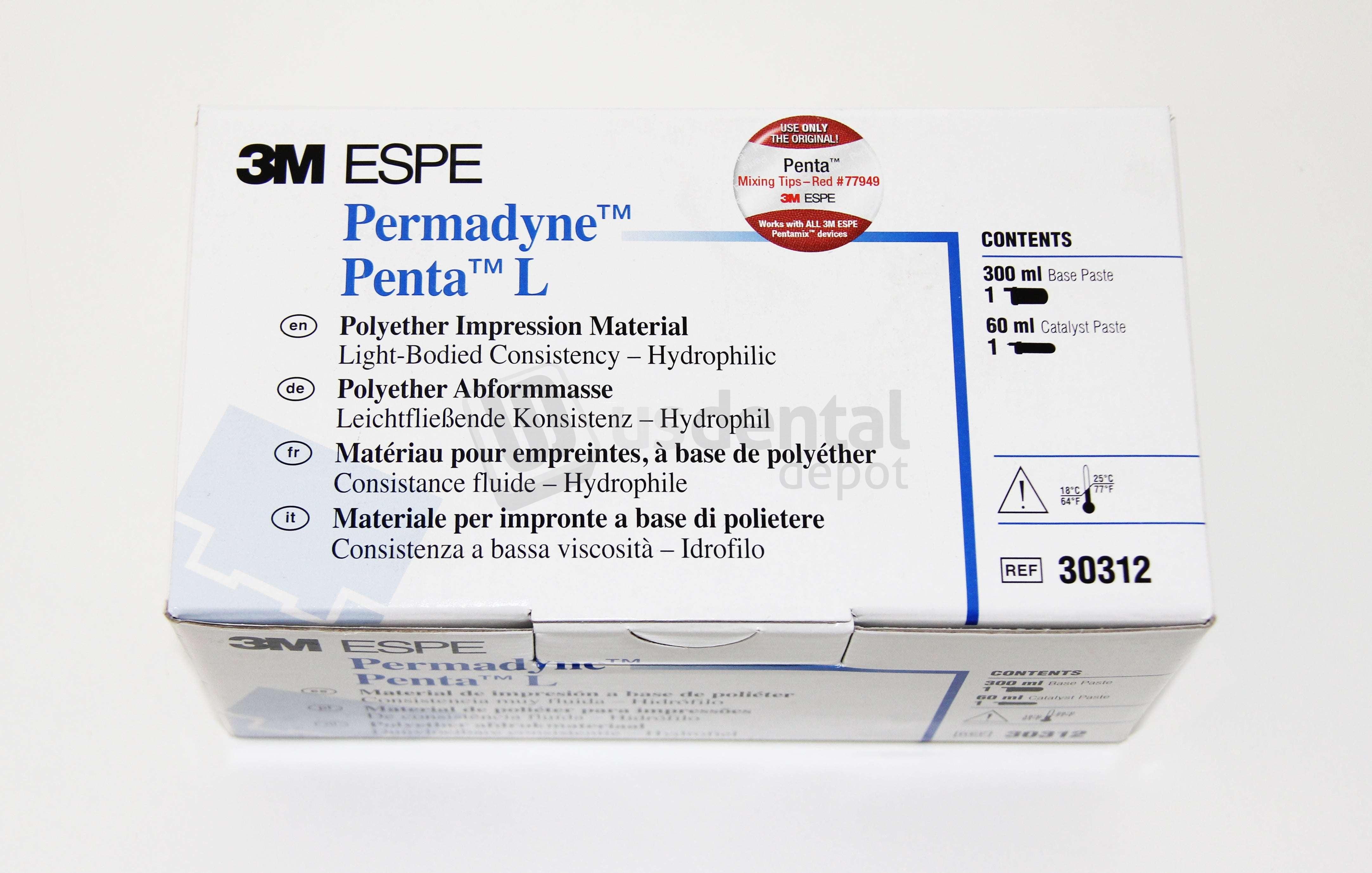 PERMADYNE PENTA L LIGHT BODY POLYET | 3M ESPE # 30312 | US Dental Depot