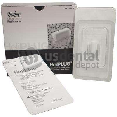 HELIPLUG 3/8IN X 3/4IN ABSORBABLE COL | Integra Miltex # 62-202 | US ...