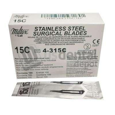 MILTEX #15C STERILE STAINLESS STEEL | Integra Miltex # 4-315C | US ...