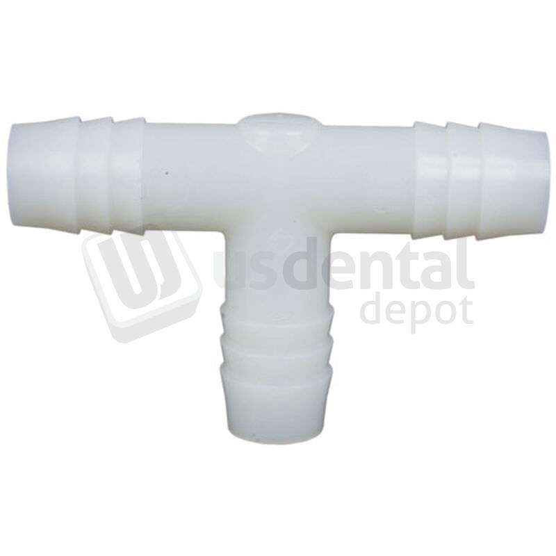 TEE BARBED PLASTIC FITTING, 5/8IN X | PEGASUS # P-1929 | US Dental Depot