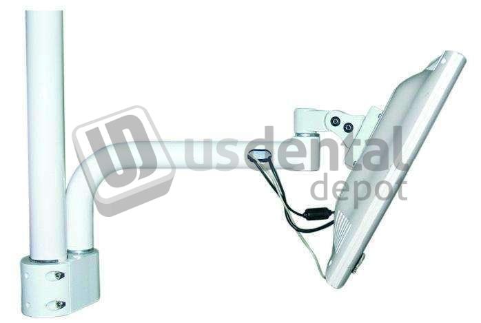 POST MOUNT FLAT SCREEN MONITOR BRAC | TPC DENTAL # WIC840 | US Dental Depot