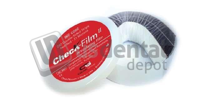 CHECK-FILM LL RED/REDCG02 | CHECK-FILM # CG02 | US Dental Depot