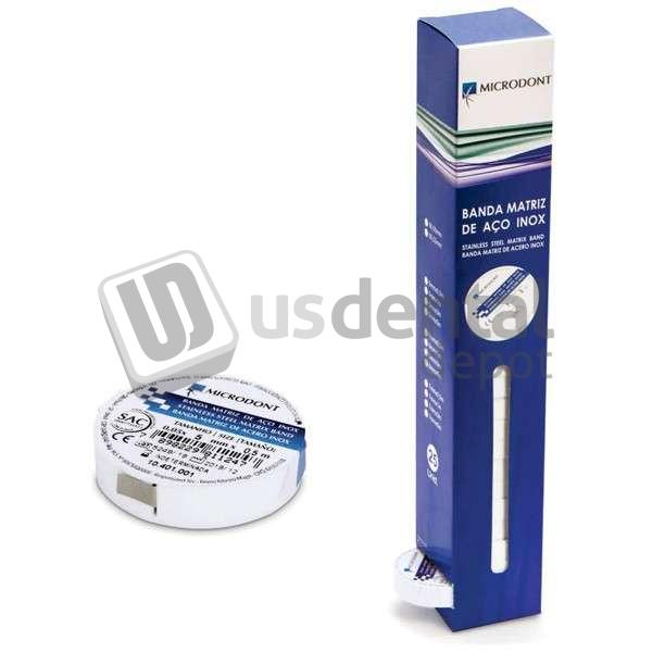 SS Matrix Bands 6 x 5m Roll 25pk | MICRODONT # mdb10.402.009 | US ...