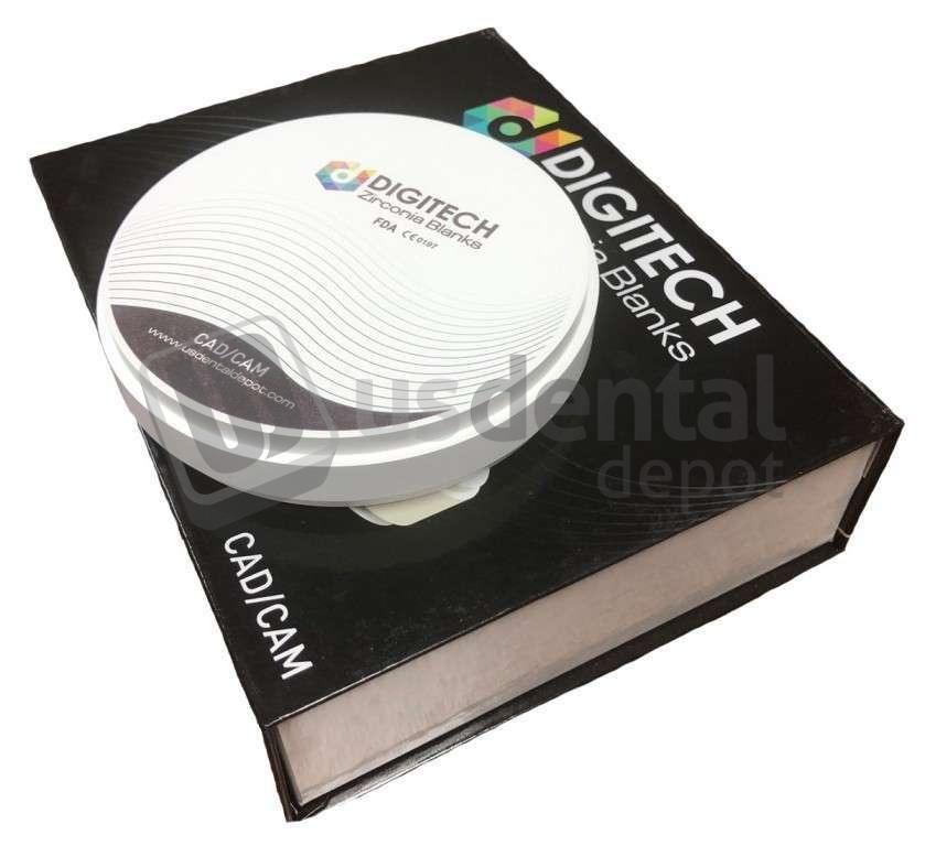 ZIRCONIA DISC ML 98.5X16 ST A1 | DIGITECH # ML ST A1 98 16MM | US ...