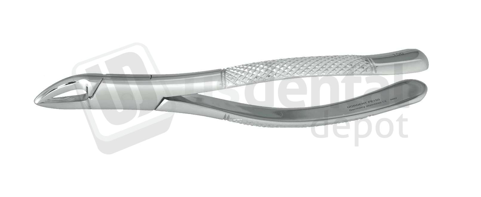 EXTRACTION FORCEPS, SERRATED, UPPER | NORDENT # FE150-SER | US Dental Depot