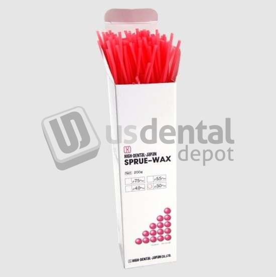 SPRUE WAX 7.5MM FOR FLEXIBLE INECT | SNOW ROCK # SW1780 | US Dental Depot