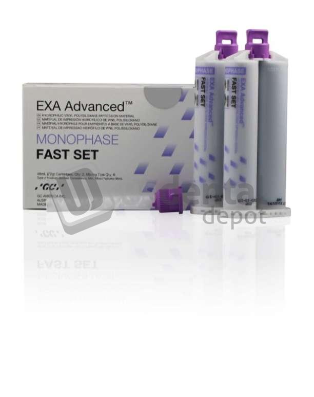 EXA Advanced - Fast Set, Monophase, | GC America # 137112 | US Dental Depot