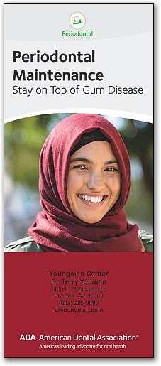 ADA BROCHURE: PERIODONTAL MAINTENAN | SMART # BR5983 | US Dental Depot