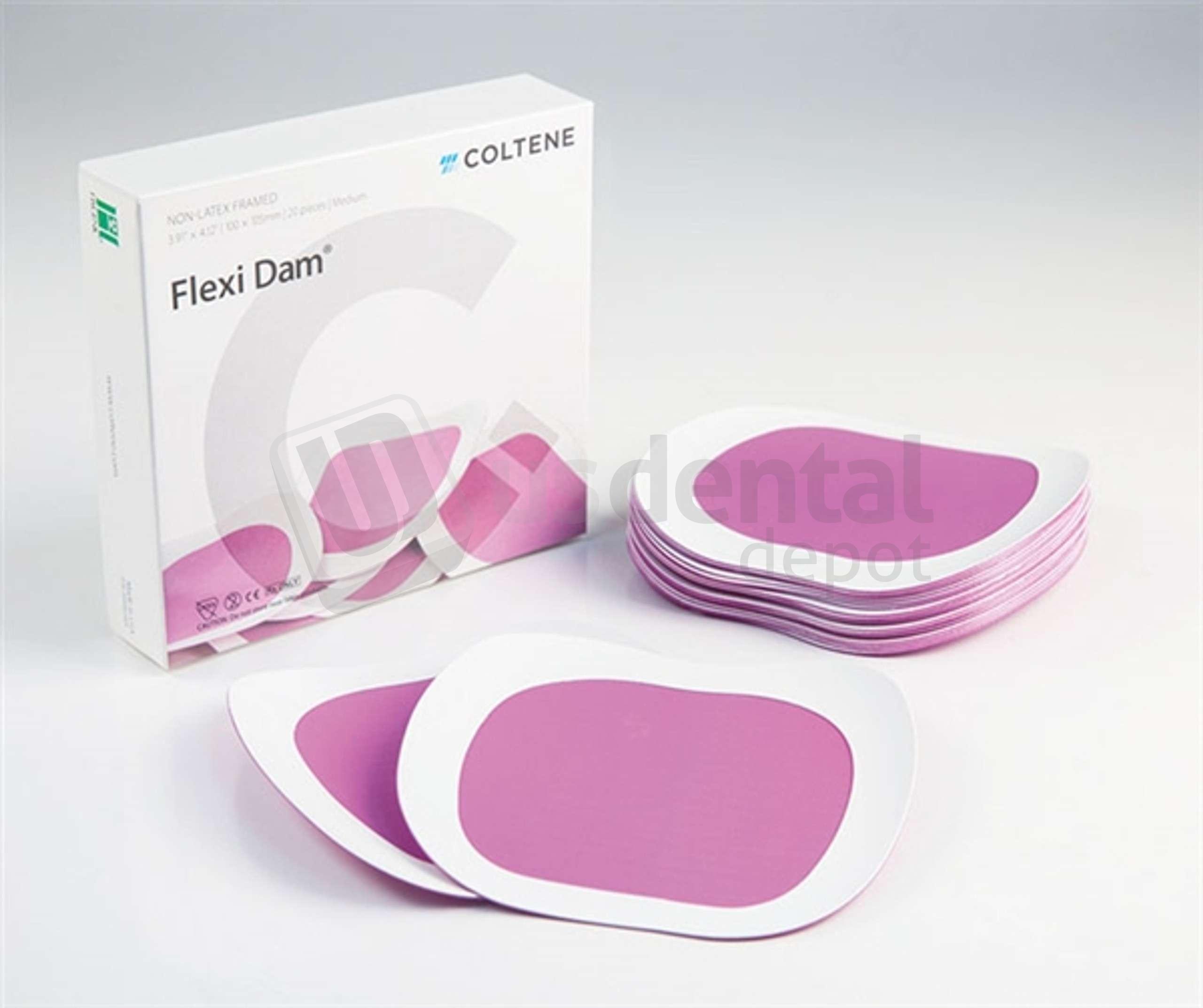 HANDIDAM PRE-FRAMED LATEX RUBBER DA | ASEPTICO # I-70BM-100 | US Dental ...