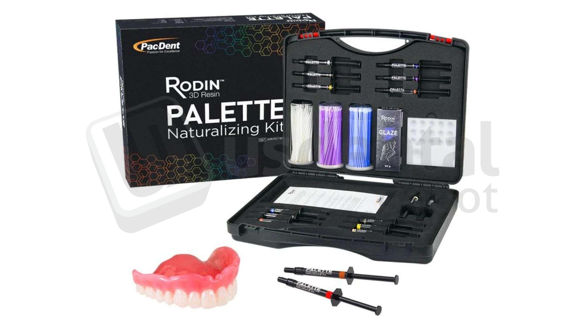 PAC-DENT - Rodin Palette Naturalization Kit, 14 x 1 ml each shade, 60g ...