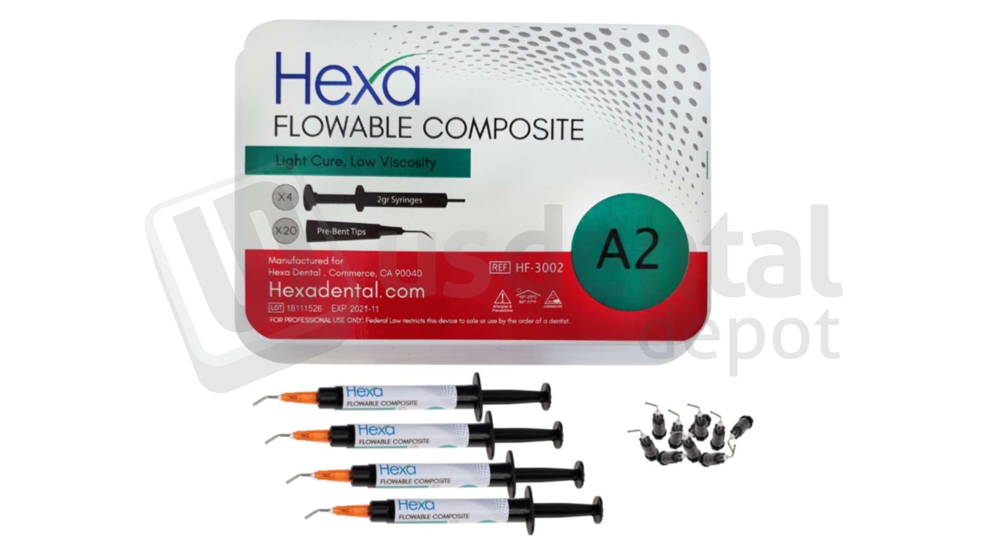 HYGEDENT - Flowable Composite, Kit 4 Syringes, A2, HF-3002 - # HF-3002 ...