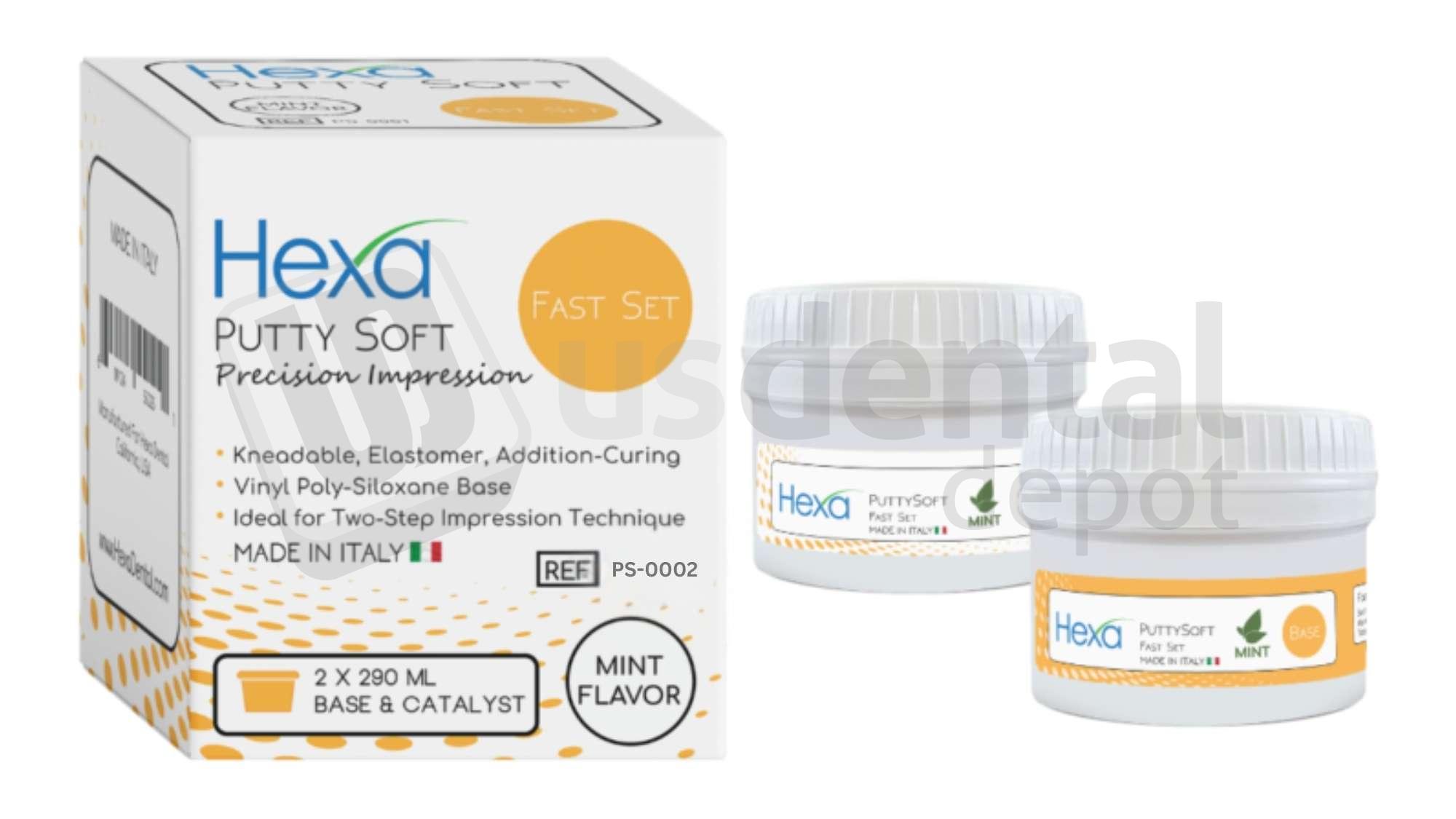 HYGEDENT - Putty Regular Set 2x290ml + 2Measuring Scoops - # PS-0002 ...