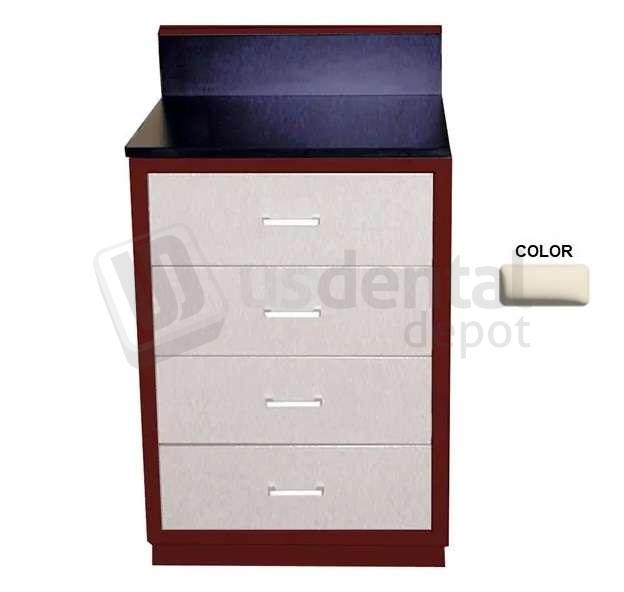 HANDLER - Bench- 4 Drawer 24 " Colonial White (Top Not Included ...