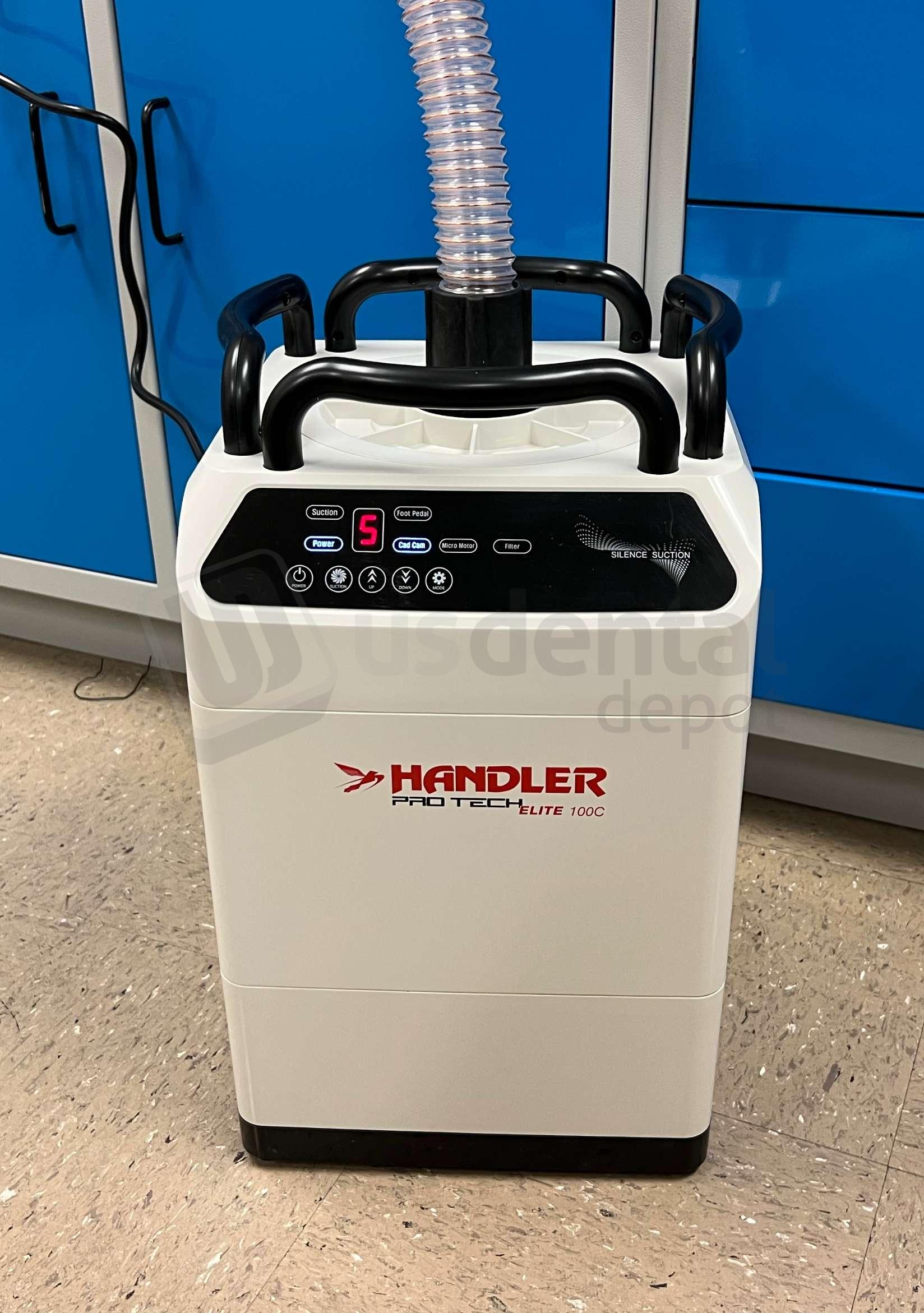 HANDLER - Dust Collector Cad/Cam Milling Sm - # 100C | US Dental Depot