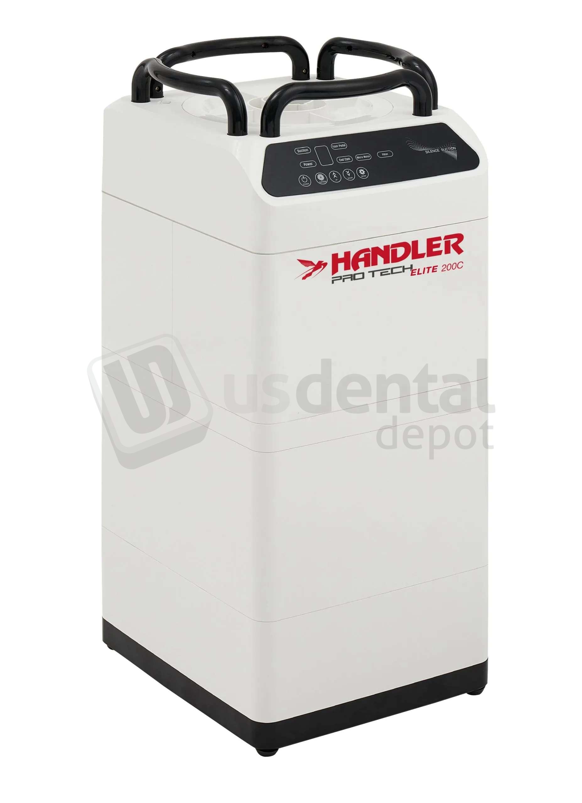 HANDLER - Dust Collector Cad/Cam Milling Lg - # 200C | US Dental Depot