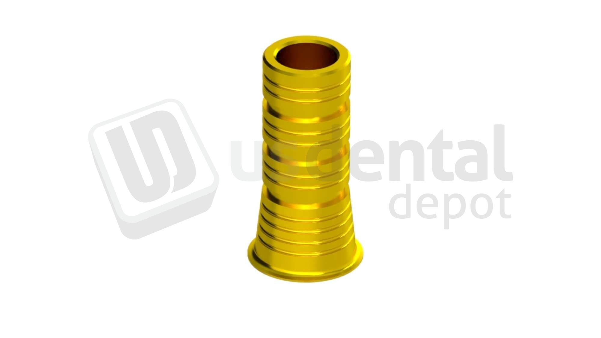 IBO Odontit - IBO - Non-Engaging Temporary Abutment Gold Anodised ...