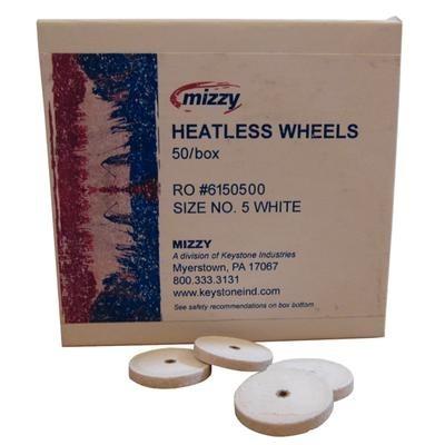 MIZZY HEATLES WHITE #2 5PK | KEYSTONE # 6150200/5 | US Dental
